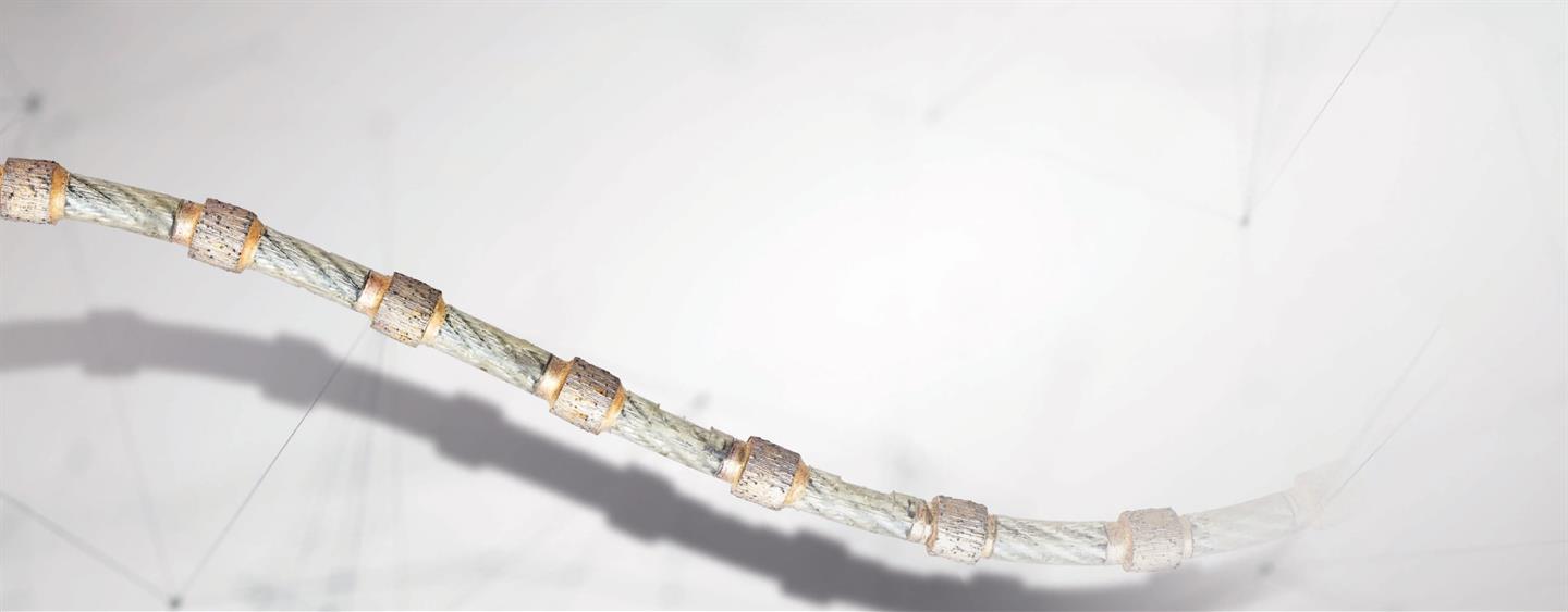 Diamond wire for profiling machines granite marble